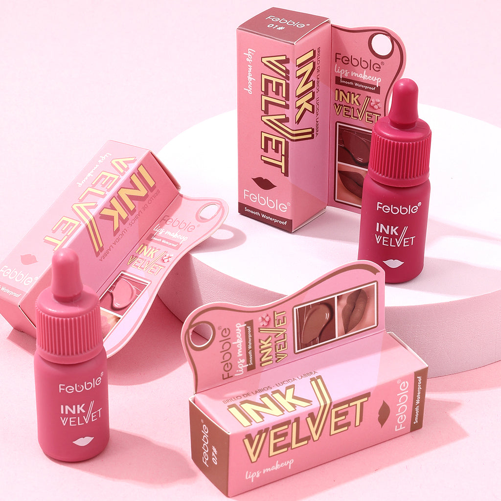 3-in-1 Velvet Lip Ink, Matte Lip Gloss – Febble