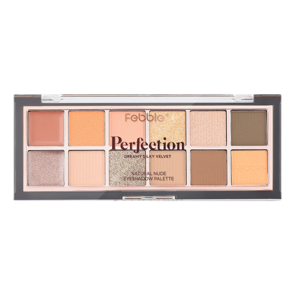 CREAM+POWDER Eyeshadow Palette 12 colors – Febble